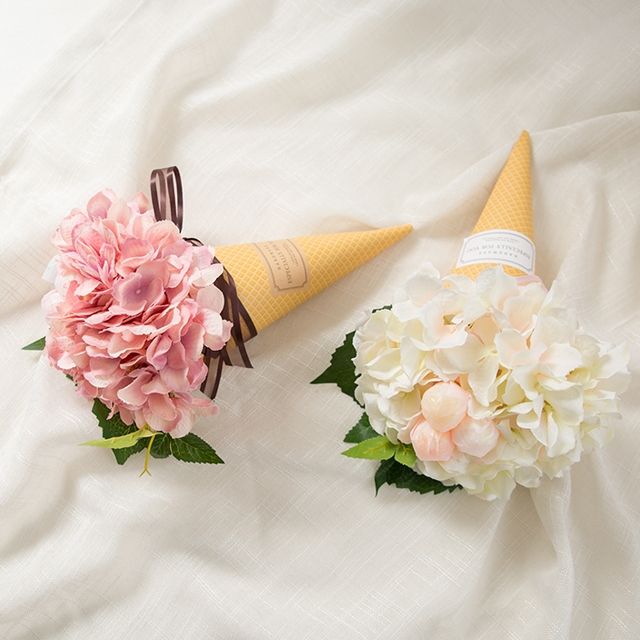 [1300k] [DIY키트] 달콤 수국 아이스크림콘 사탕꽃다발만들기- 이랜드몰