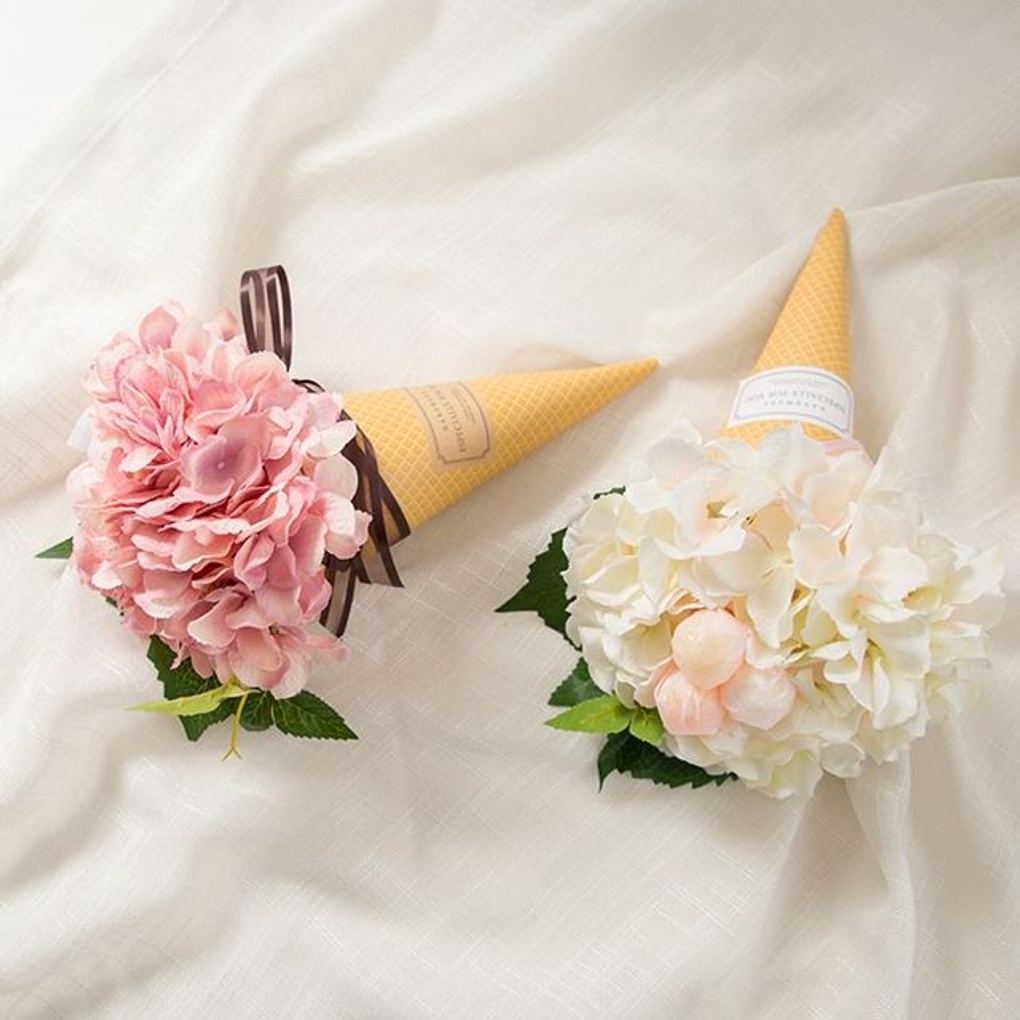 [1300k] [DIY키트] 달콤 수국 아이스크림콘 사탕꽃다발만들기- 이랜드몰