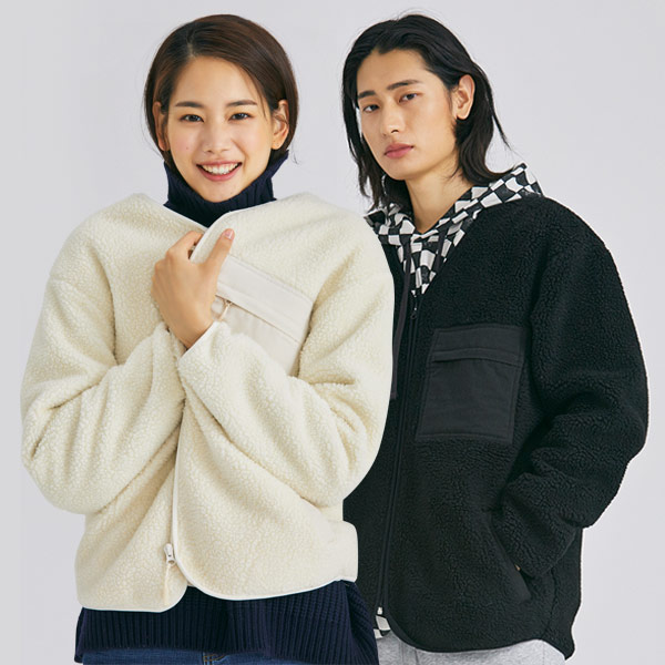 양털 시어링 덤블자켓 (shearling dumble jacket)- 이랜드몰