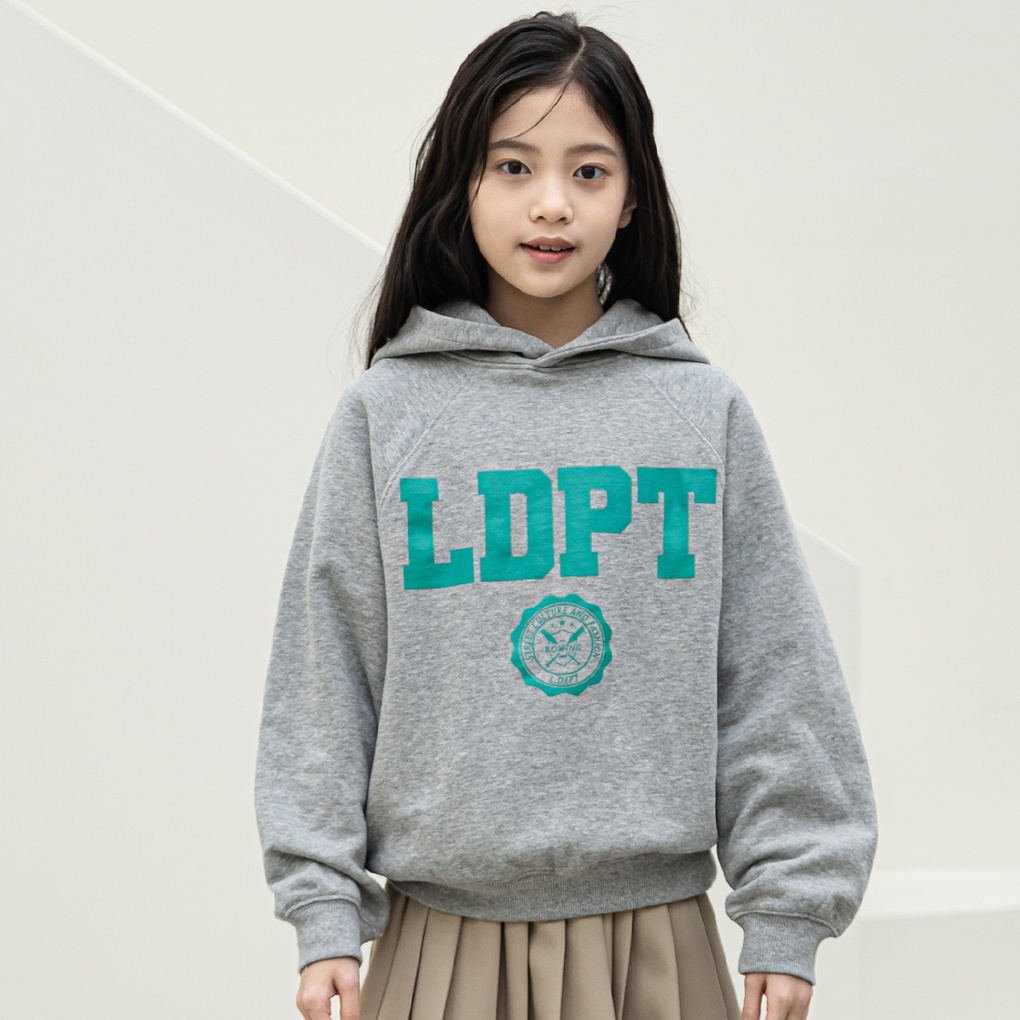 LDPT 라글란 후드 티셔츠 MGrey- 이랜드몰