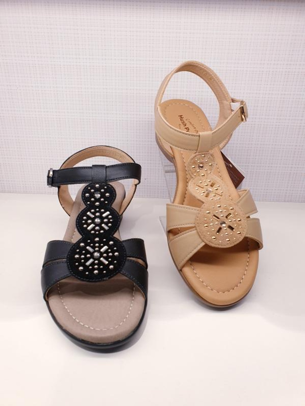 허시파피 여성 톰굽샌들 4cm 이랜드몰