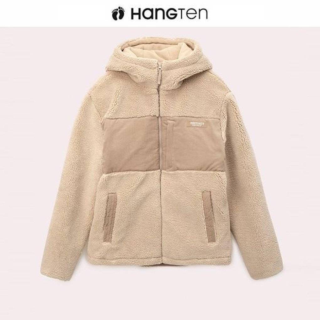 여성 코듀로이 패치 후드 보아 점퍼(10340-010-813-69)- 이랜드몰