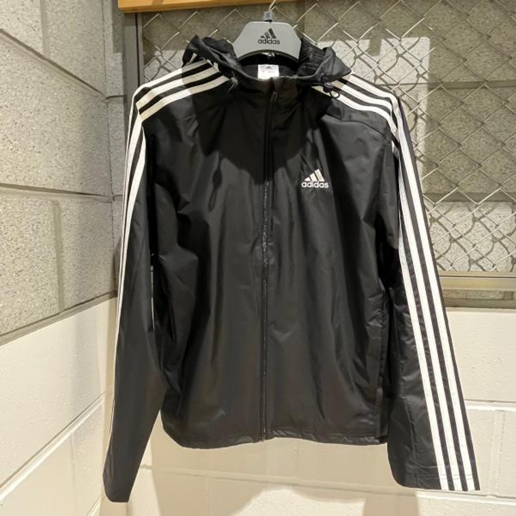 아디다스 [매장정품] 바람막이 에센셜 3-스트라이프 우븐 윈드브레이커 IB0381- 이랜드몰
