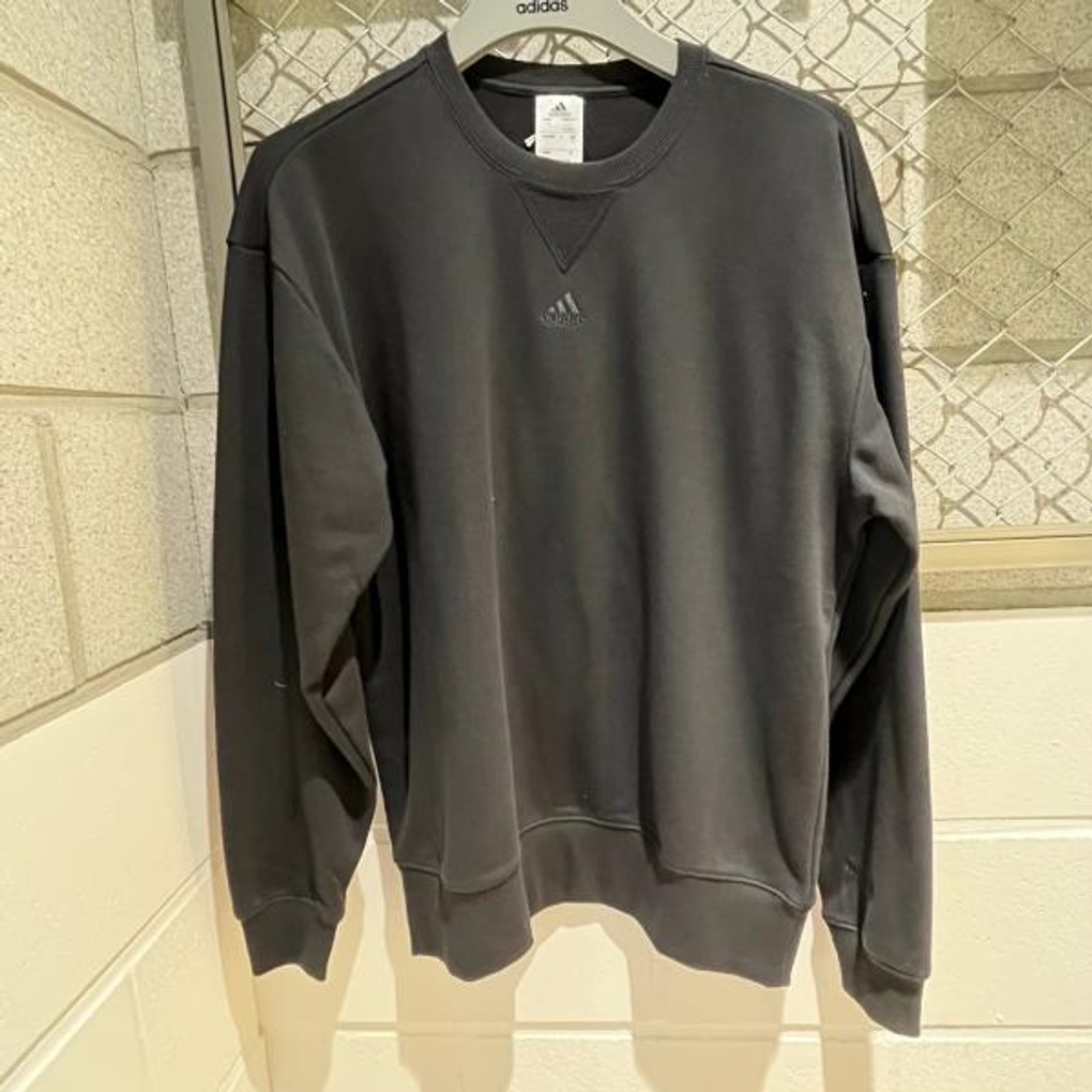 아디다스 [매장정품] 맨투맨 ALL SZN 프렌치 테리 스웨트셔츠 IC9807 블랙- 이랜드몰