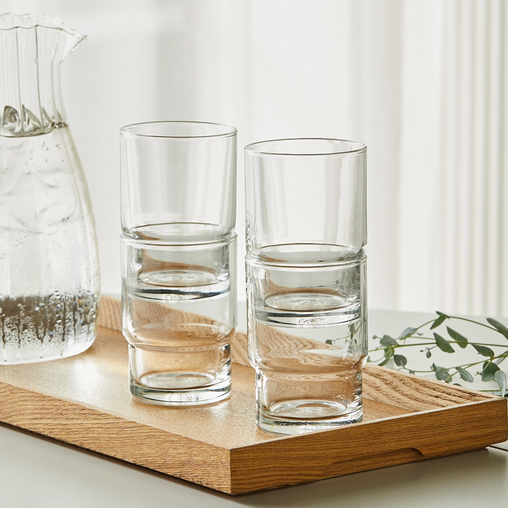 데일리 스태킹 유리컵 245ml 4P_GA6122020- 모던하우스