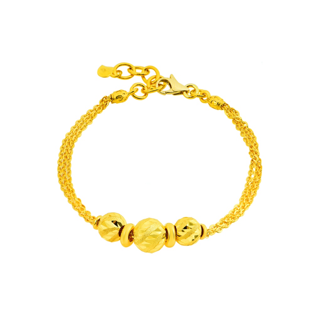 한국금거래소 순금 3볼 팔찌 11.25g [순금24k]- 이랜드몰