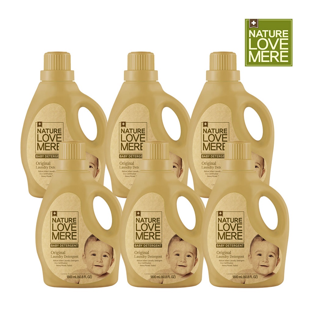 아기세제 용기형 1800ml 6개- 이랜드몰