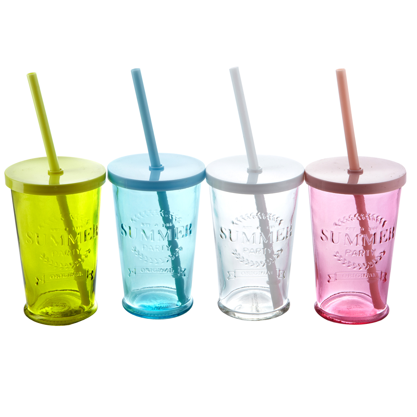 빨대 텀블러 225ML 4P세트- 모던하우스