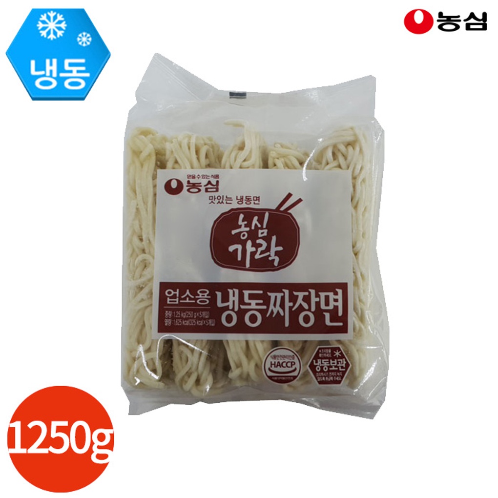 농심 가락 냉동 짜장면 1.25kg x 4봉 (20인분)- 이랜드몰