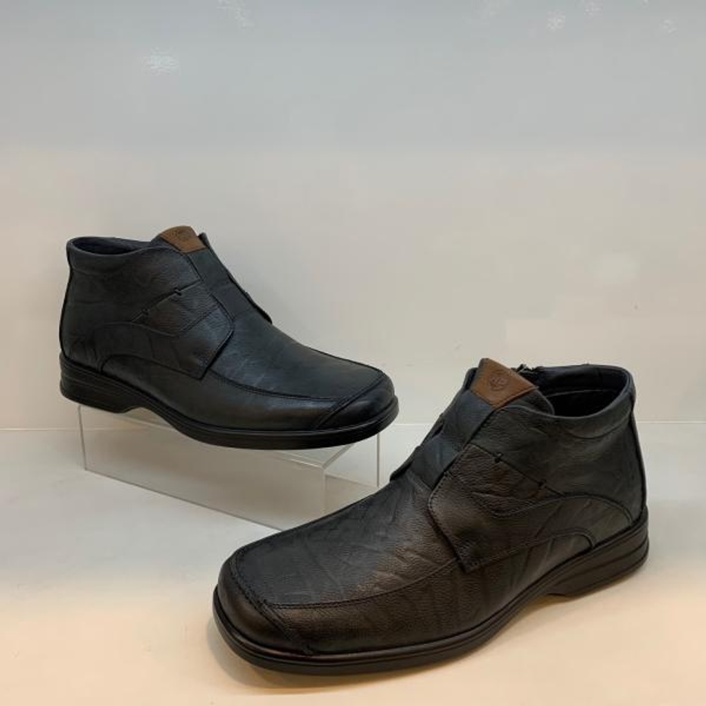 허시파피 편하고 쿠션감이 좋은 남성 밴딩 소가죽 처카부츠 MN591- 이랜드몰