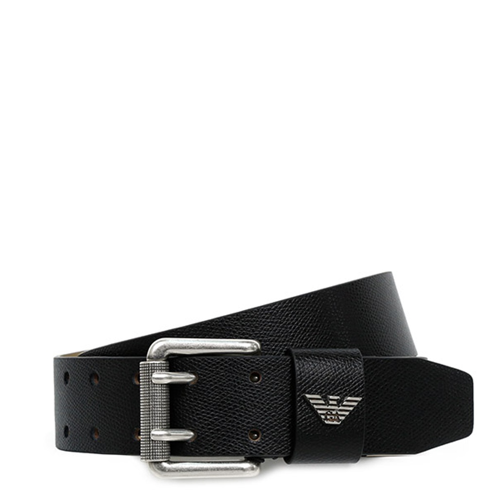 22SS 블랙 로고 벨트 Y4S079 YAQ2G 81072- 이랜드몰