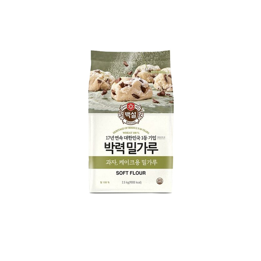 [CJ제일제당] 백설 박력밀가루 2.5kg x 1개- 이랜드몰