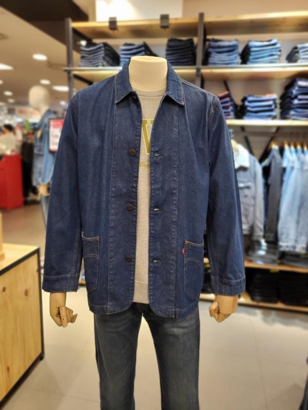 리바이스 Red 엔지니어 오버핏 데님자켓 A2691-0000 (NC야탑)- 이랜드몰