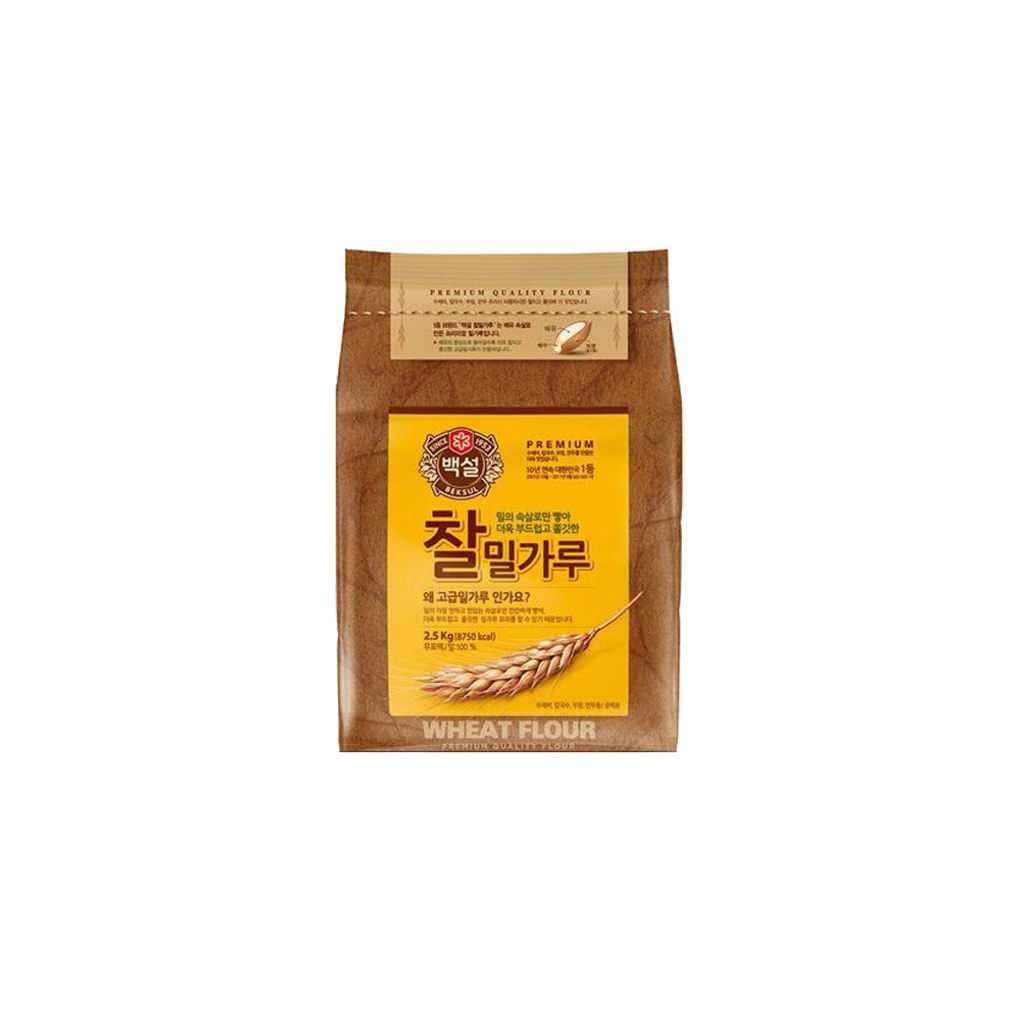 [CJ제일제당] 백설 찰밀가루 2.5kg x 1개- 이랜드몰