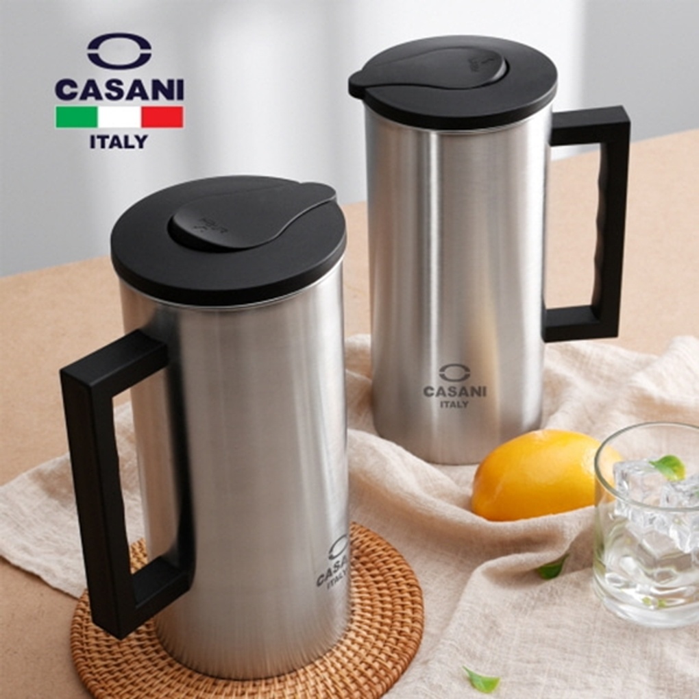 [까사니]스테인리스 물병 1.6L 2p세트_무지박스- 이랜드몰