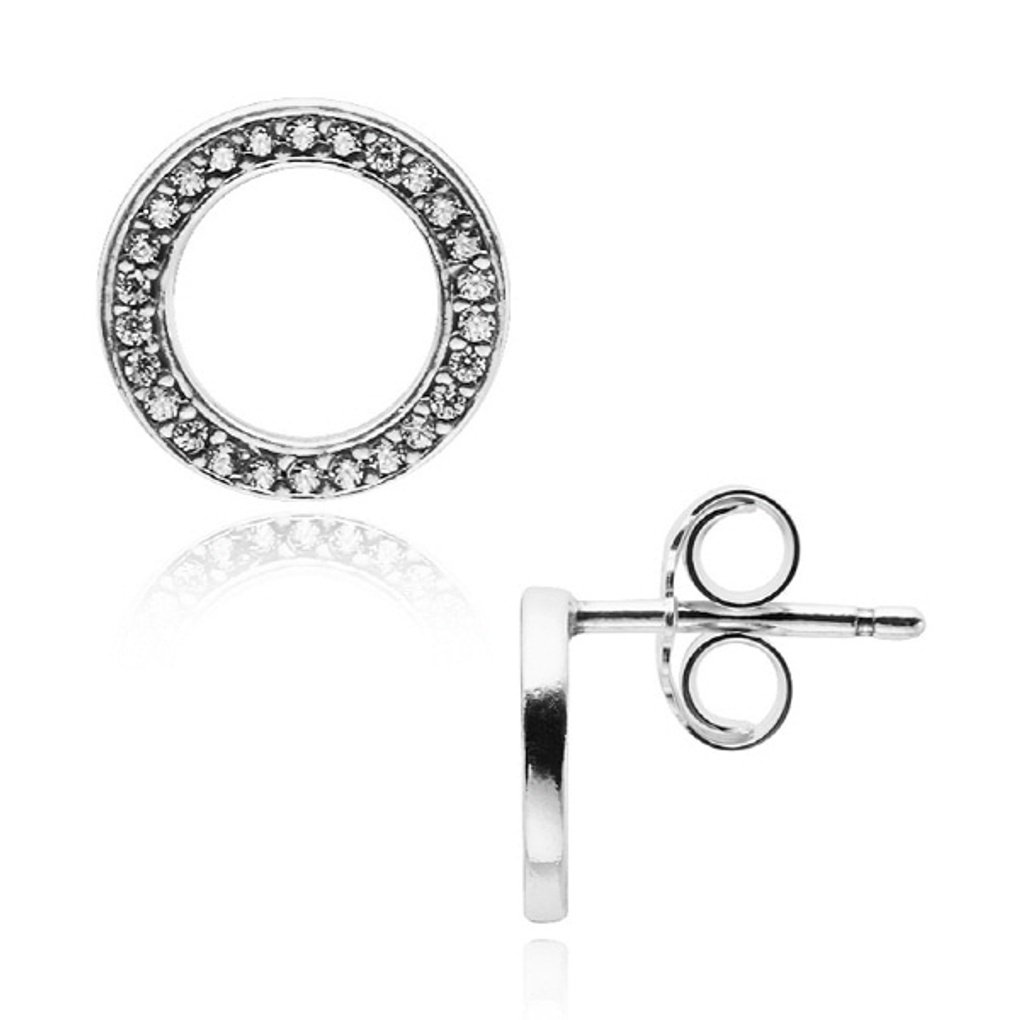 판도라 PANDORA 290585CZ 포에버 실버 귀걸이- 이랜드몰