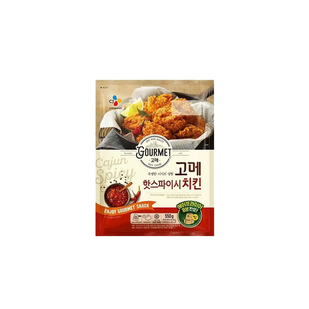 [CJ제일제당] 고메 치킨 핫스파이시 550g x 1개- 이랜드몰