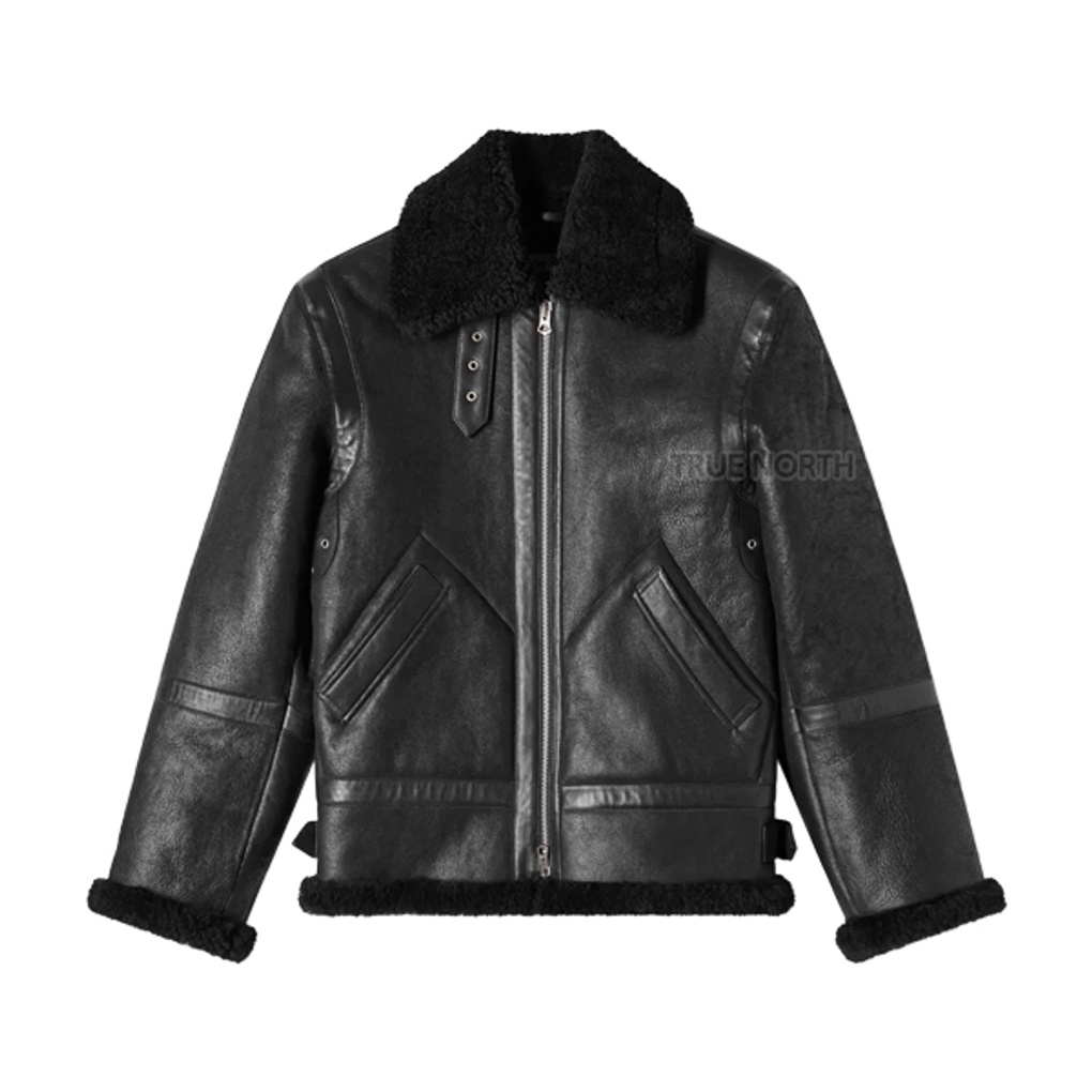 21FW 남성 B70077 900 이안 시어링 무스탕 자켓 블랙- 이랜드몰