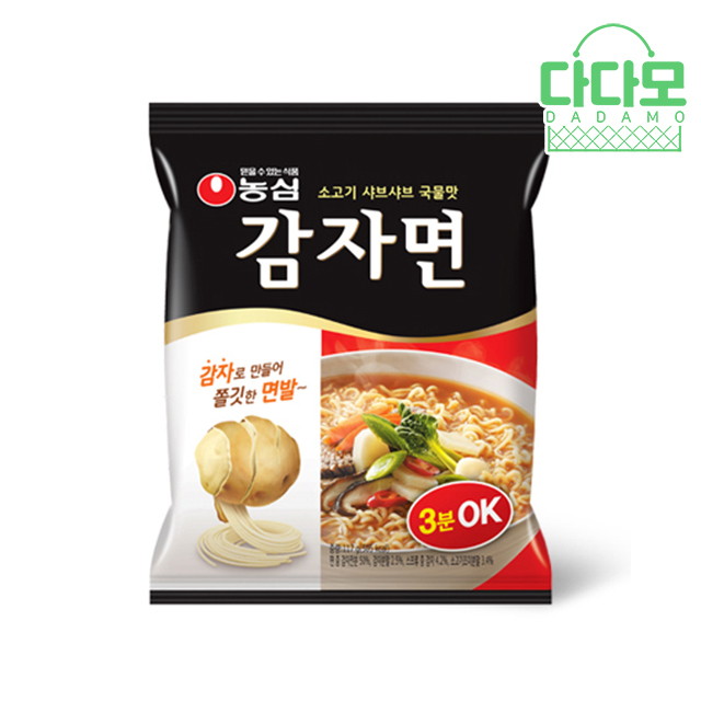 농심 감자면 117g x 5입- 이랜드몰