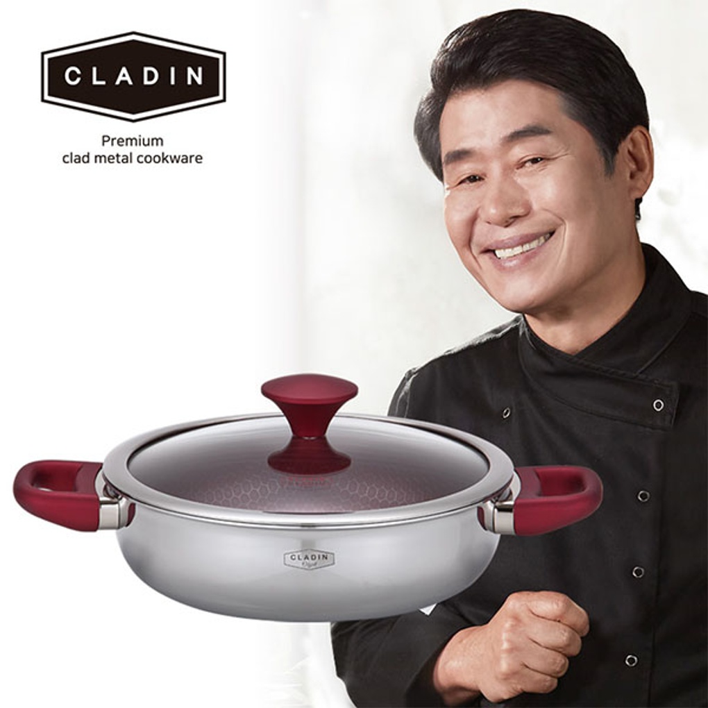 (HOT딜)[CLADIN] 이연복 셰프 클래딘 오브제 3PLY(통3중)냄비(24CM전골)- 이랜드몰
