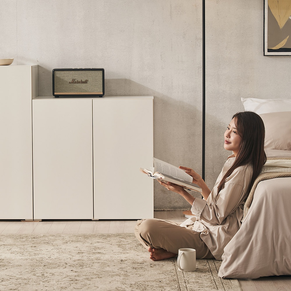 ON 헤이즐 E0등급 풀바디 LPM 2단 높은수납장 800 _LS0922003- 모던하우스