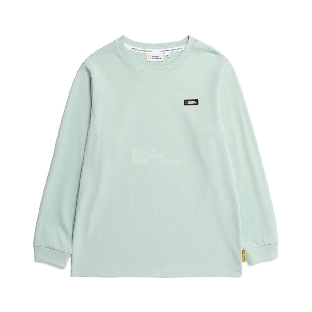 내셔널지오그래픽 키즈 K231UTS910 네오디 스몰로고 L/TEE ASH MINT- 이랜드몰