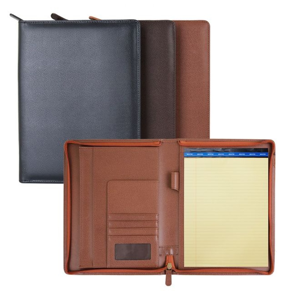 [1300k] 프리미엄 고급 가죽 B5 레포트패드 지퍼 노트패드- 이랜드몰