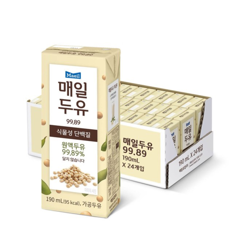 매일유업 99.9 매일두유 190ml x 24개 한박스- 이랜드몰