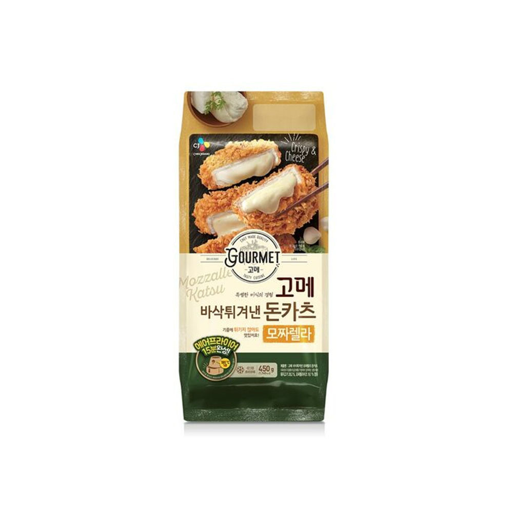 [CJ제일제당] 고메 바삭튀겨낸 모짜렐라돈카츠 450g x 1개- 이랜드몰
