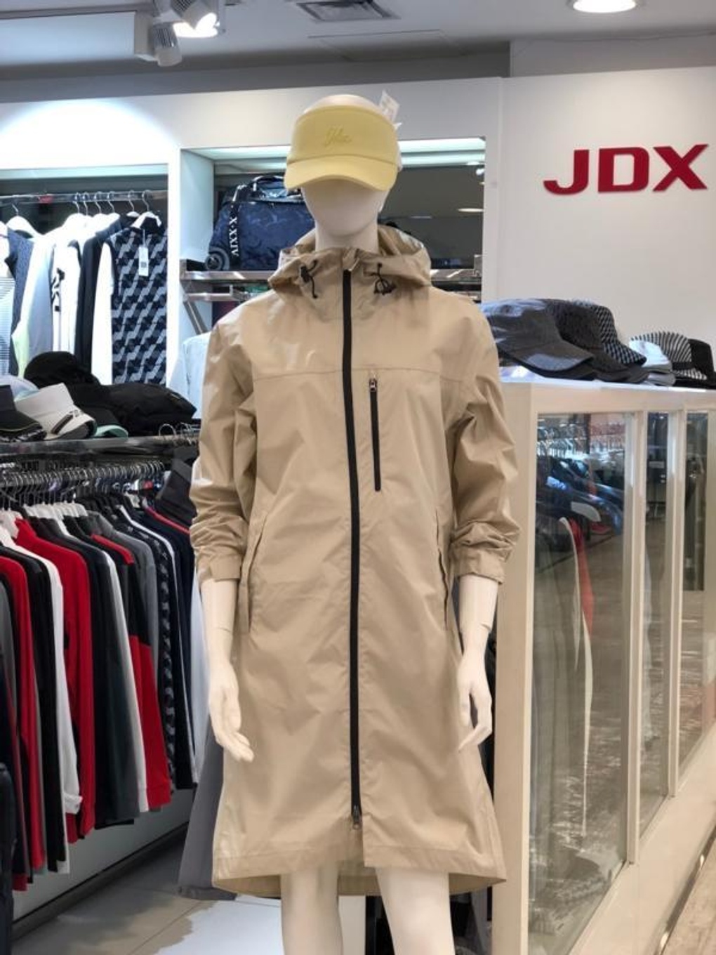 JDX 남여공용 소매 로고 포인트 사파리 레인코트_동아쇼핑- 이랜드몰