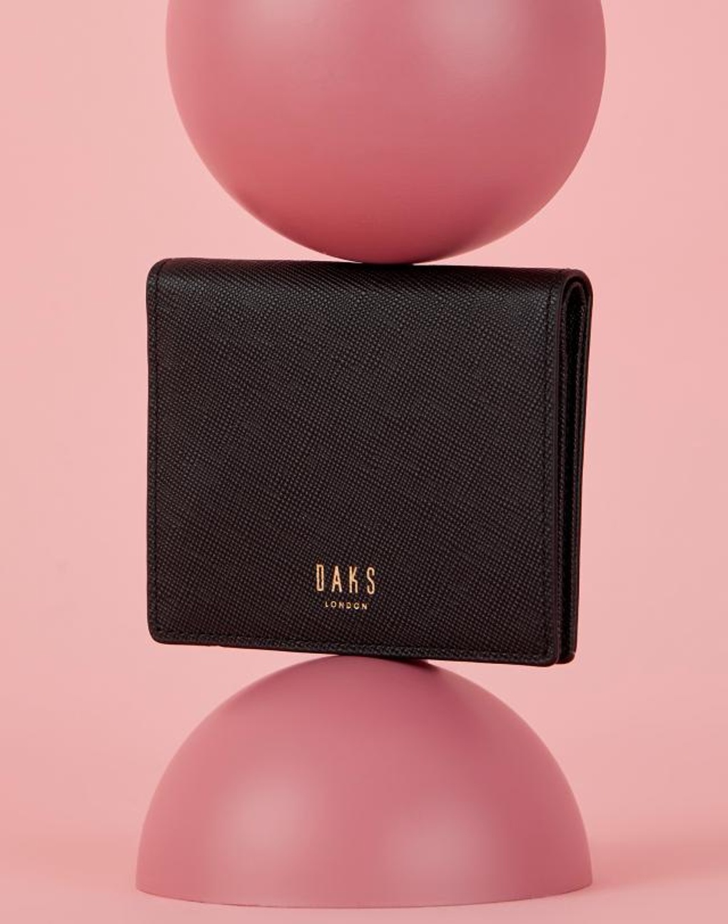 [21FW 닥스 ACC 여성]DAKS LONDON 블랙 가죽 카드지갑_DCWA1F911BK- 이랜드몰