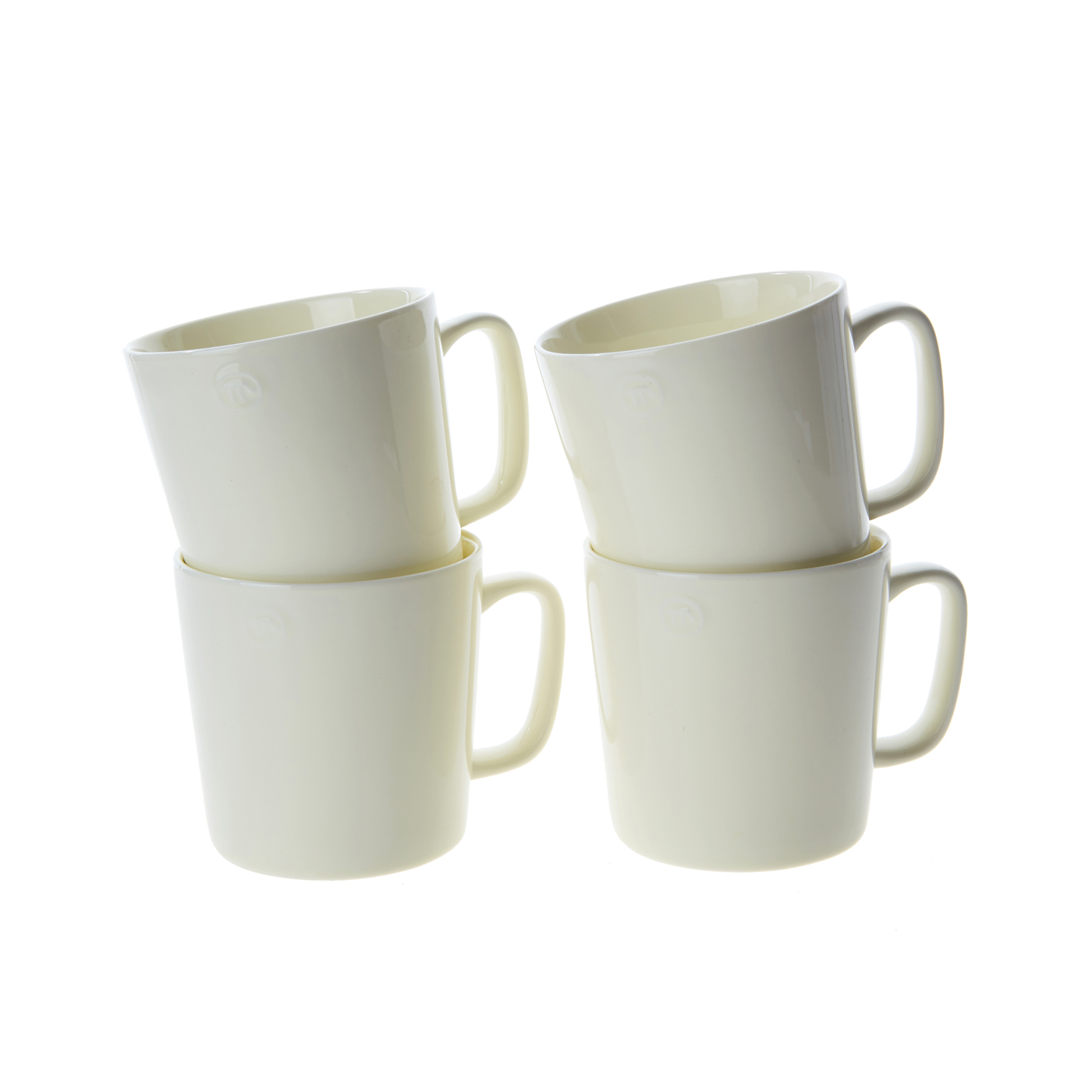 (온라인단독) 데일리머그 4P세트 240ML IVORY- 이랜드몰