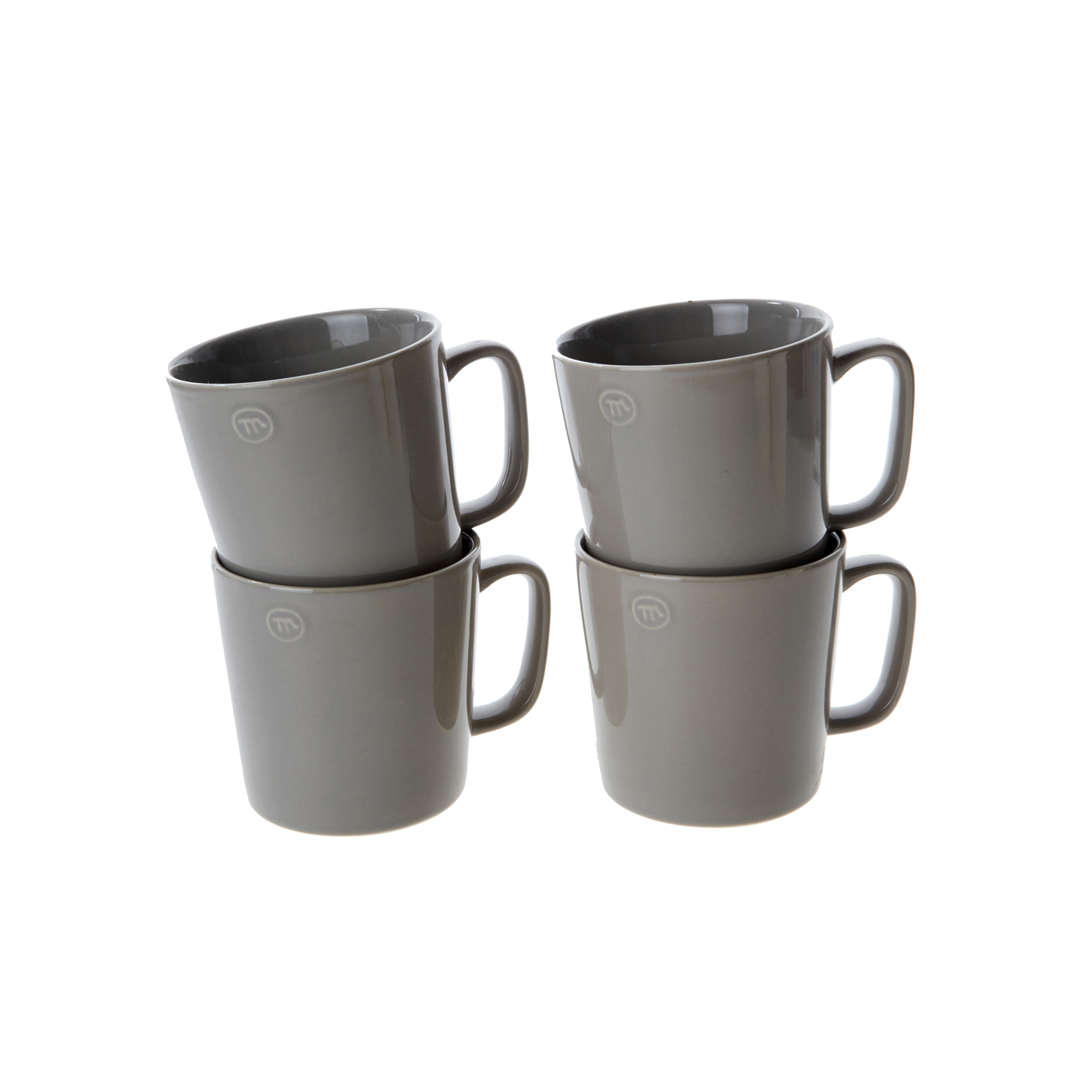 (온라인단독) 데일리머그 4P세트 240ML GREY- 모던하우스