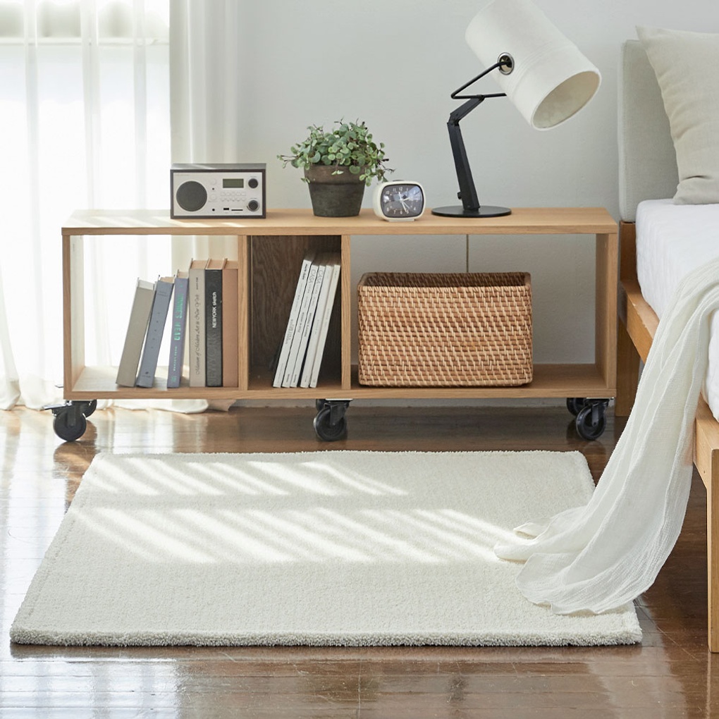 [3도씨] 따끈 온감 항균 러그 100*150 크림베이지_CB3321030- 모던하우스