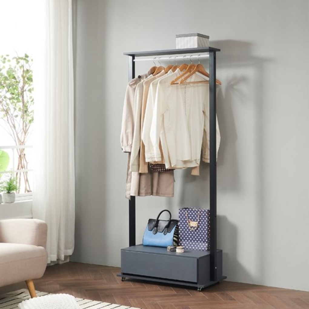 [1300k] 아이린 1670 1단서랍 롱드레스룸행거 600- 이랜드몰