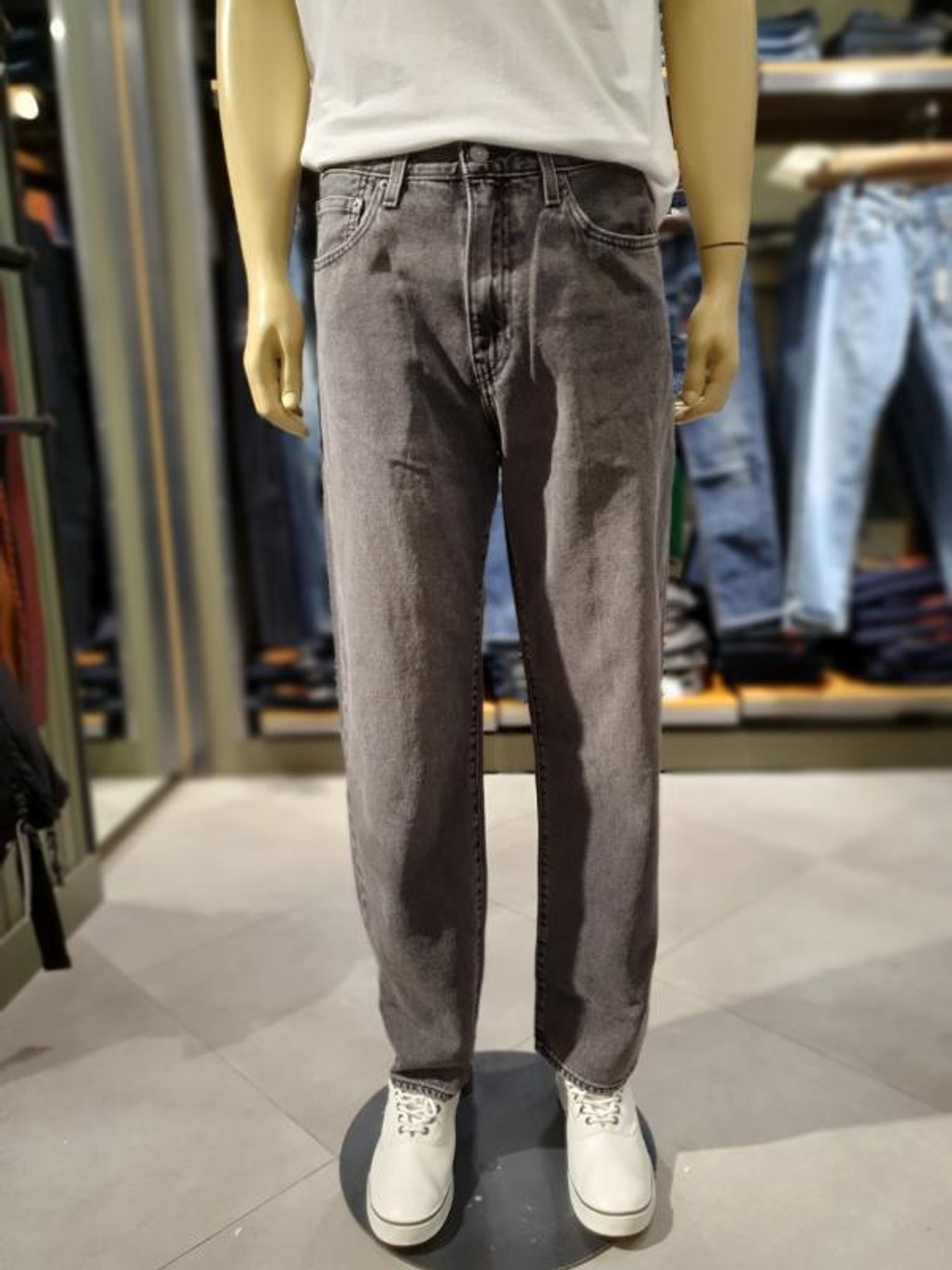 [리바이스]남성568 스테이루즈핏 흑청290370052- 이랜드몰