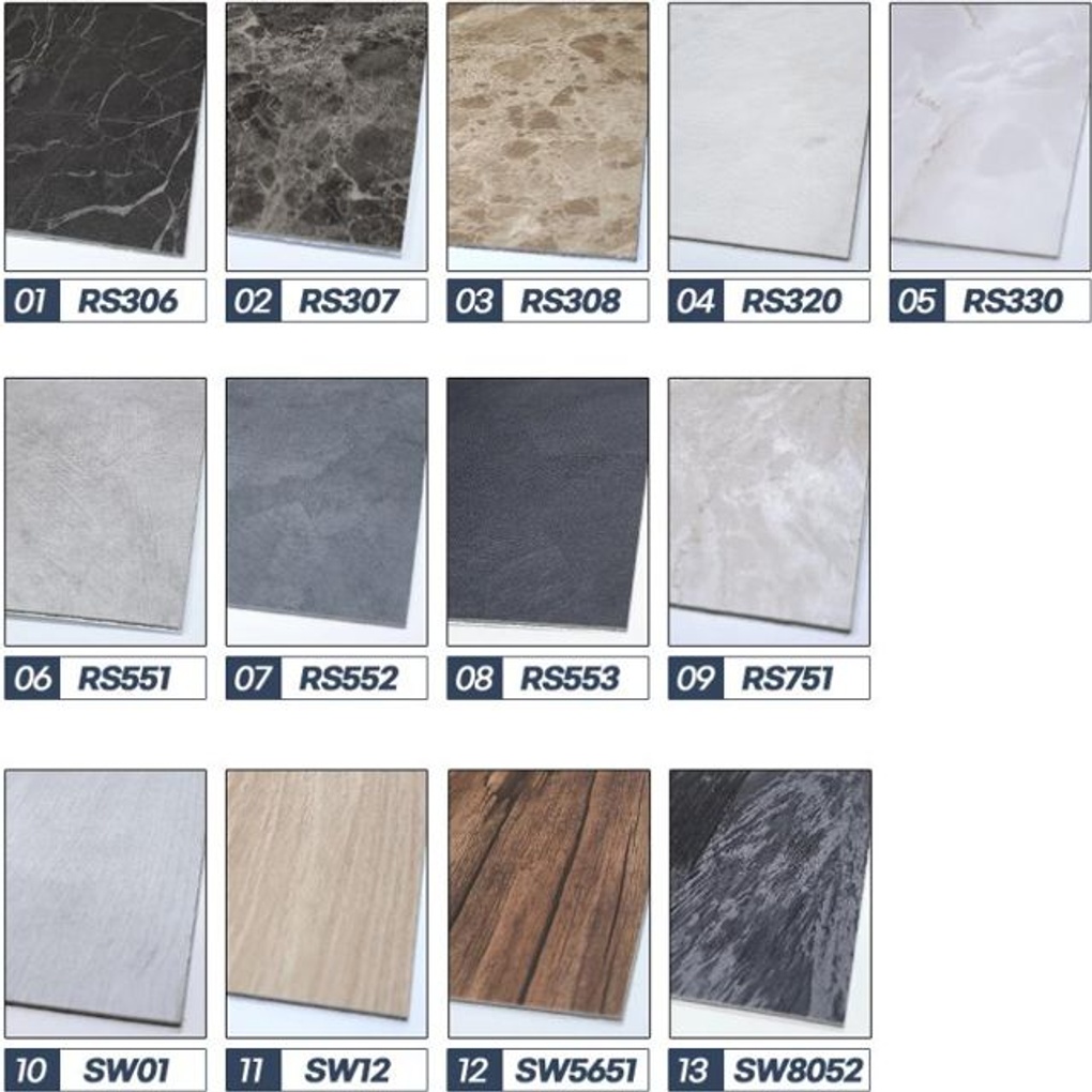 [1300k] 국내생산 접착식 데코타일(대리석 우드타입) 0.5평설치- 이랜드몰