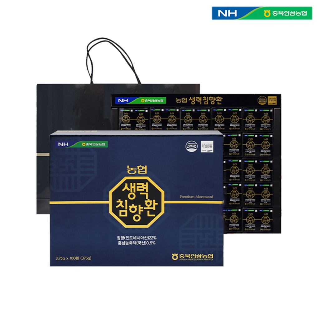 [충북인삼농협]농협생력침향환 3.75g x 100환- 이랜드몰