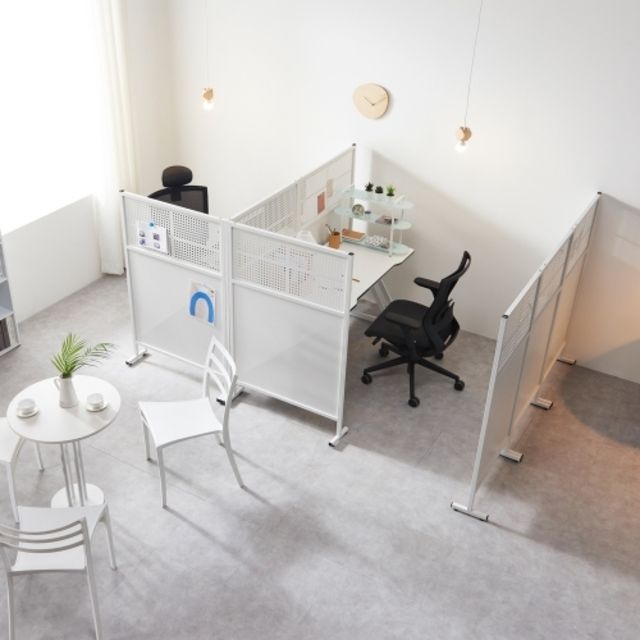 [1300k] [착불] 하우스틸 로엠 철제 인테리어 타공 파티션 사무실 칸막이 630- 이랜드몰