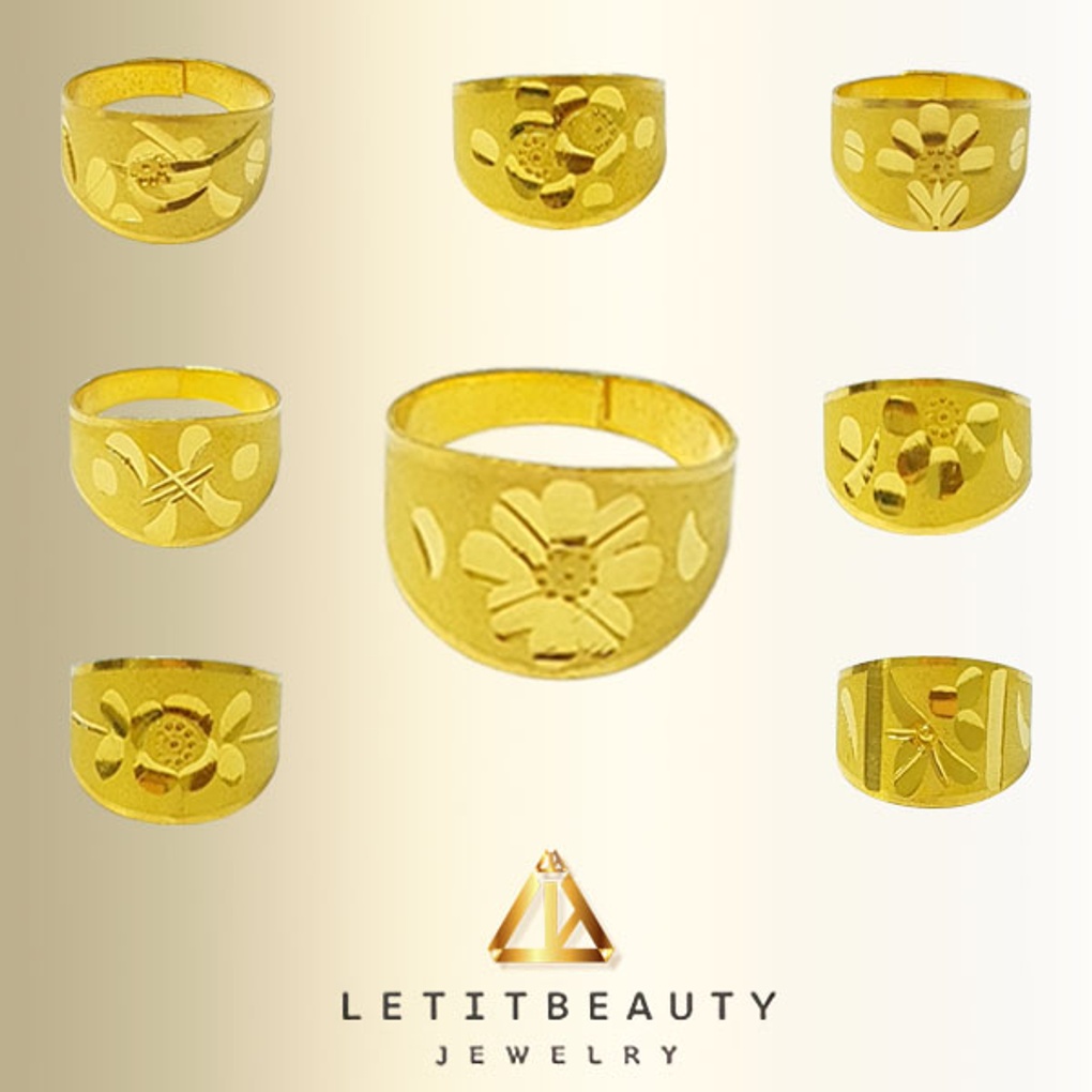 렛잇뷰티 랜덤 조각 돌반지 순금24K 3.75g 99.5- 이랜드몰