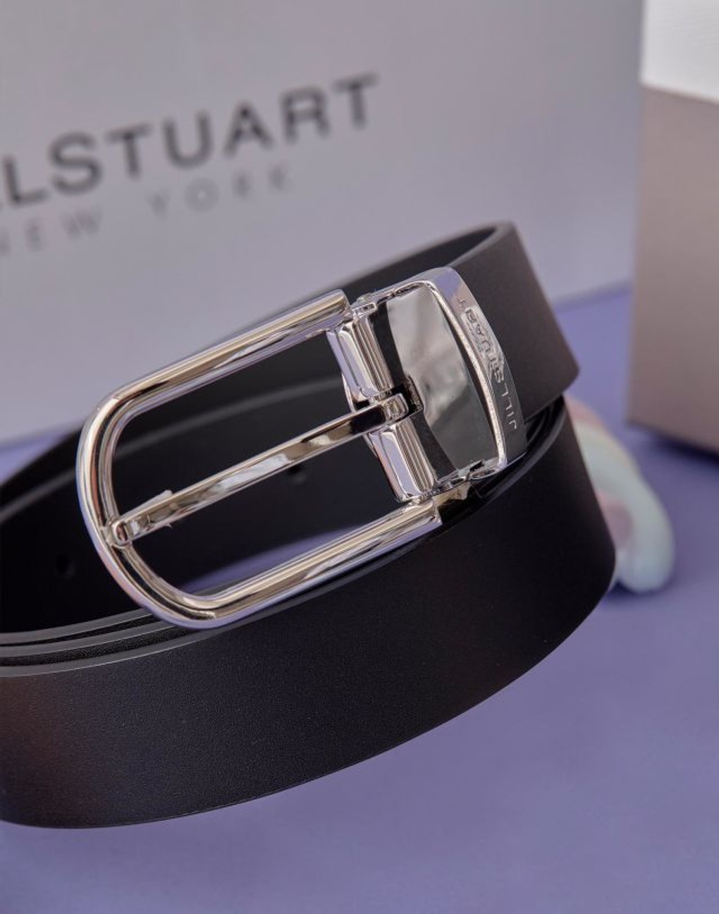 [22SS 질스튜어트 ACC 남성]블랙 가죽 벨트_JUBE2E072BK- 이랜드몰
