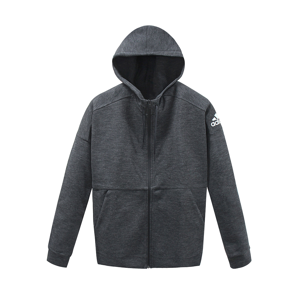 아디다스 ID 스타디움 후드 집업 블랙 남자 스포츠 트레이닝 자켓 DU1135- 이랜드몰