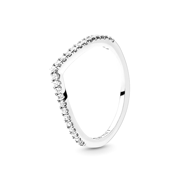 판도라 쉬머링 위시 실버 링 반지 196316CZ- 이랜드몰