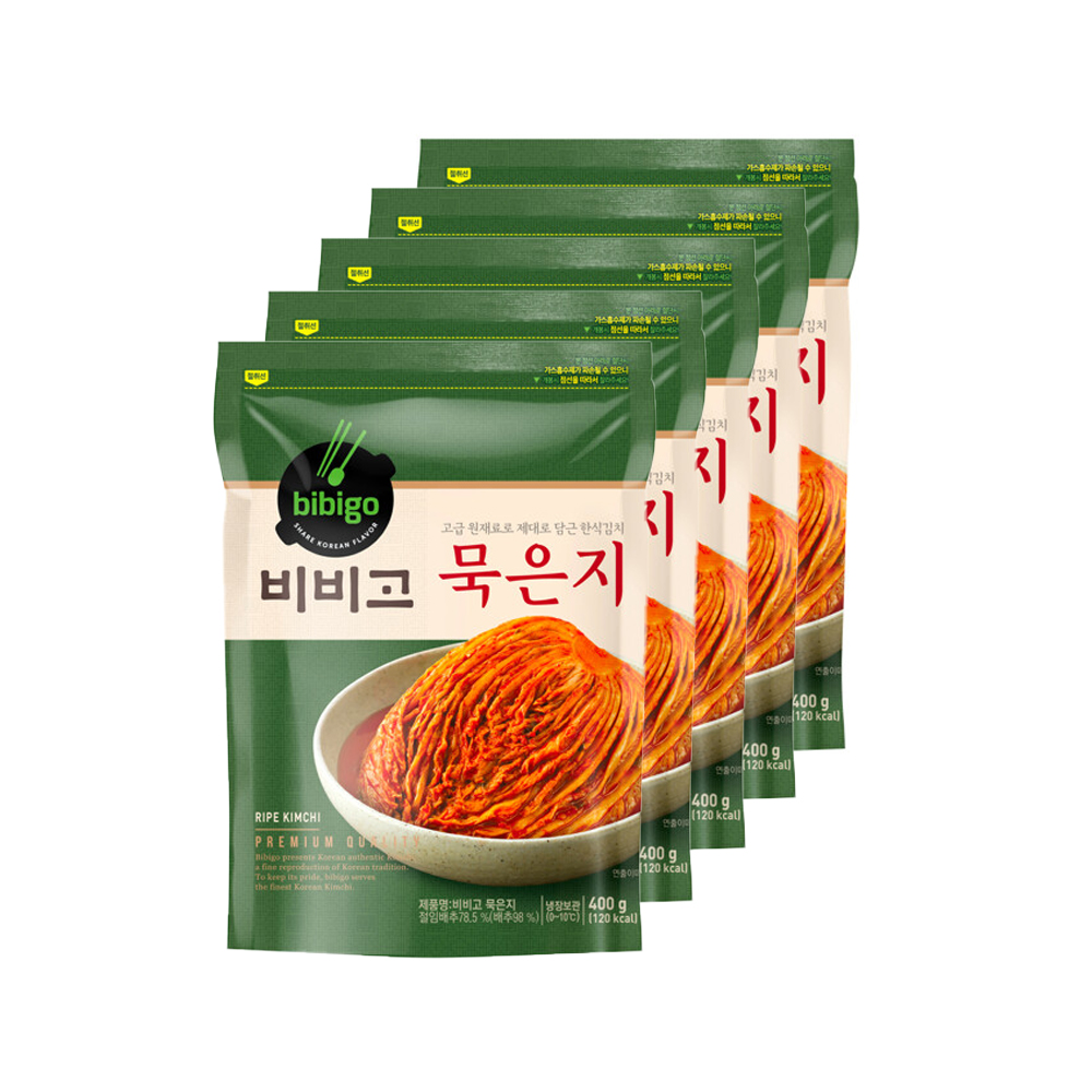 [CJ제일제당] 비비고 묵은지 400g x 5개- 이랜드몰