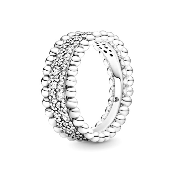 PANDORA 판도라 비즈 파베 밴드 링198676C01- 이랜드몰