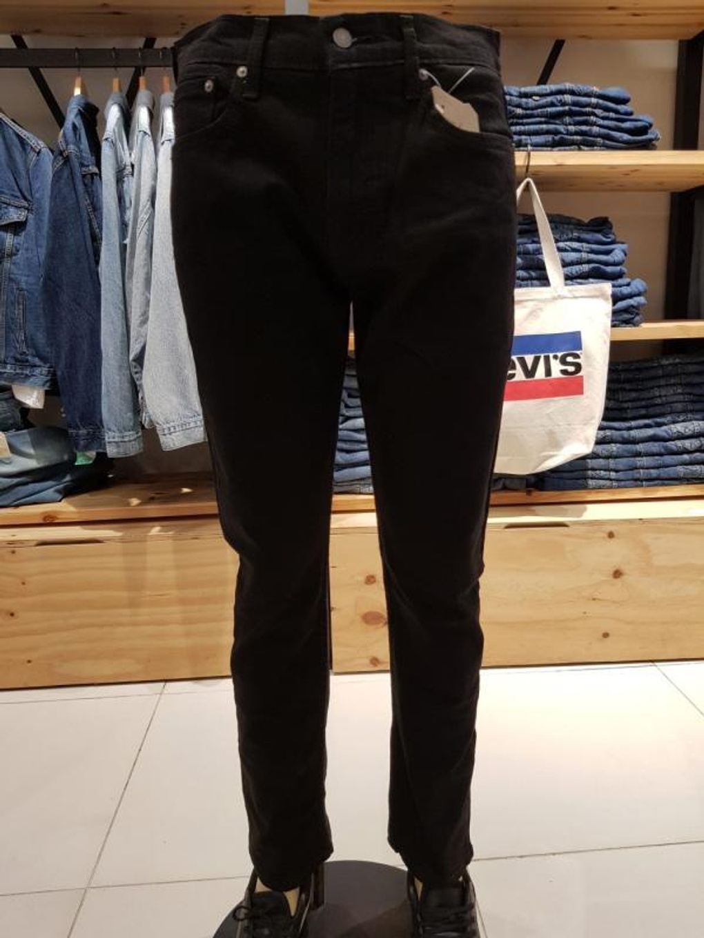 리바이스 502 레귤러 테이퍼 블랙 청바지 29507-0001- 이랜드몰