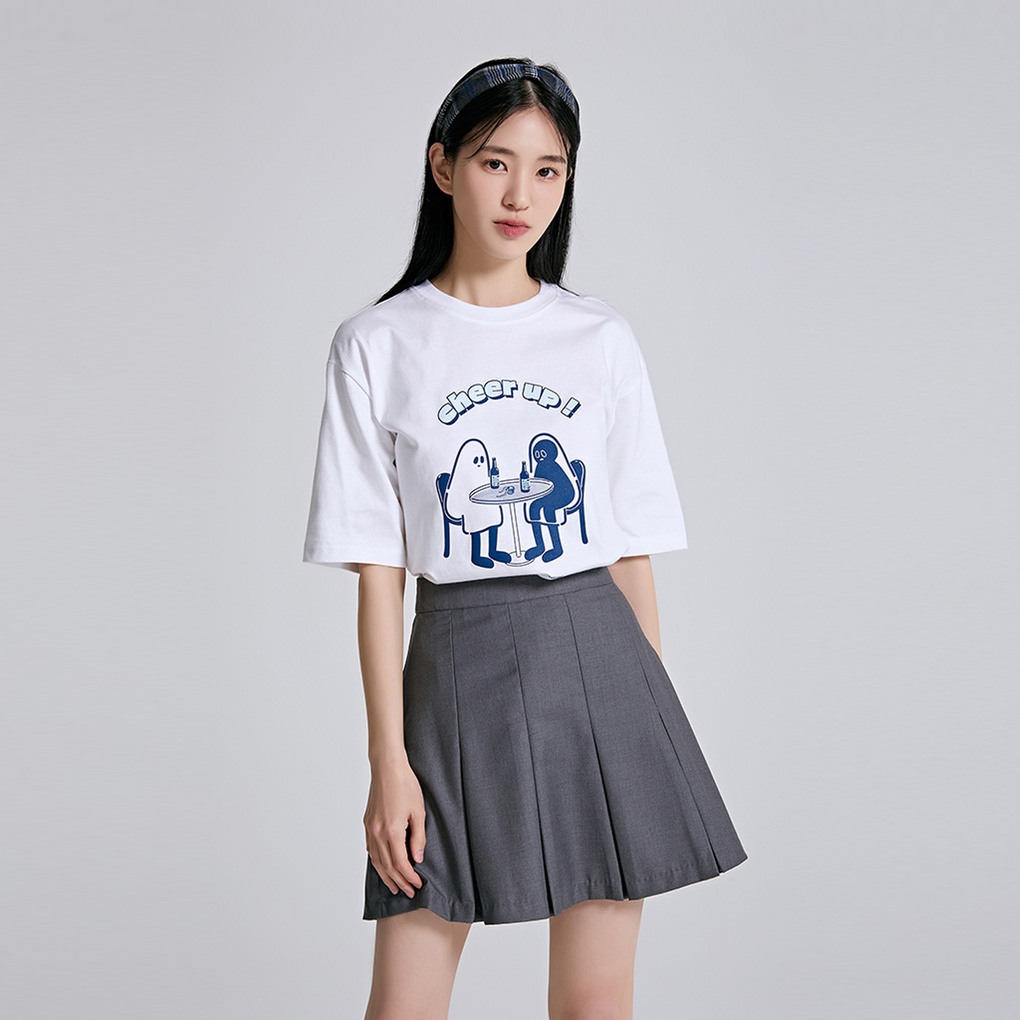 [공용] (SIRU.DA) 일러스트 반팔 티셔츠_SPRLC25C06- 이랜드몰