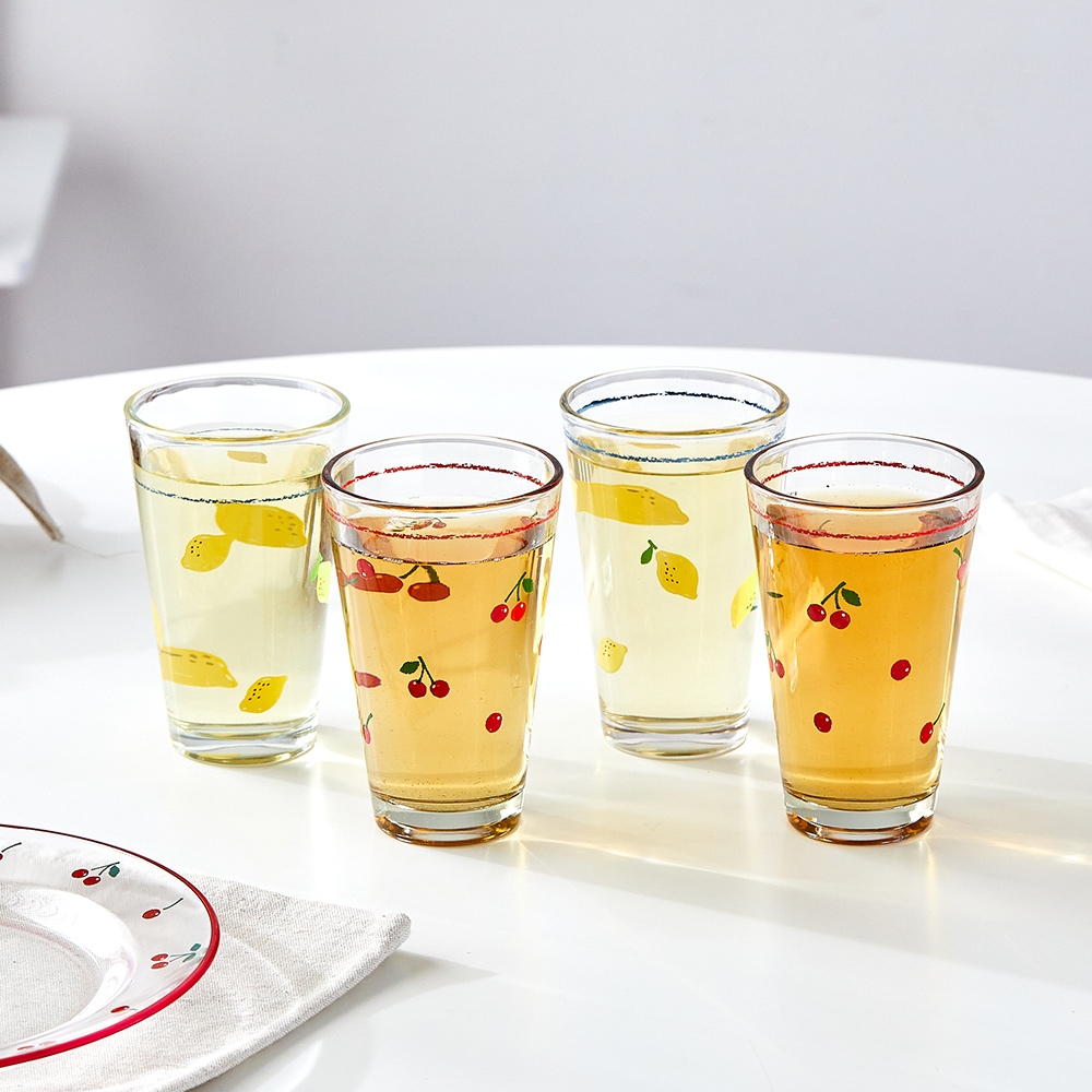 스윗디저트 유리컵 310ml 4P세트_GA6122013- 모던하우스