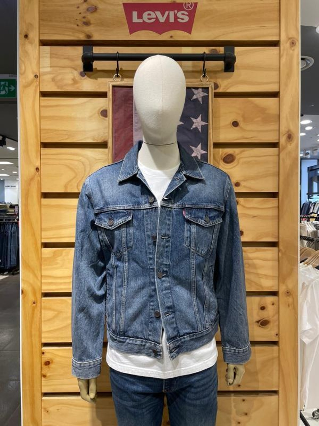 리바이스 Levis 남녀공용 프리미엄 블루 트러커 데님 자켓 (72334-0573)- 이랜드몰