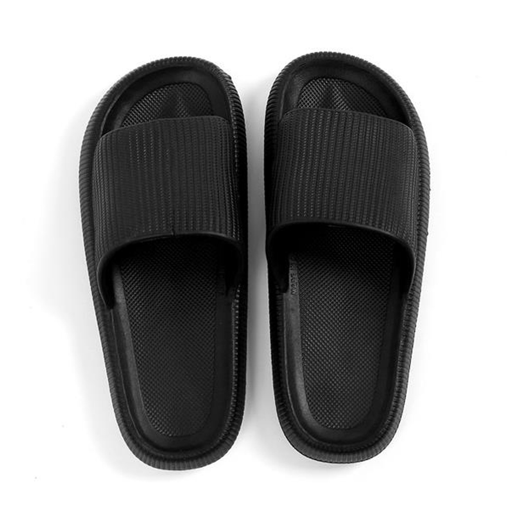 마이홈 통굽 논슬립 슬리퍼(265-270mm) (블랙)- 이랜드몰